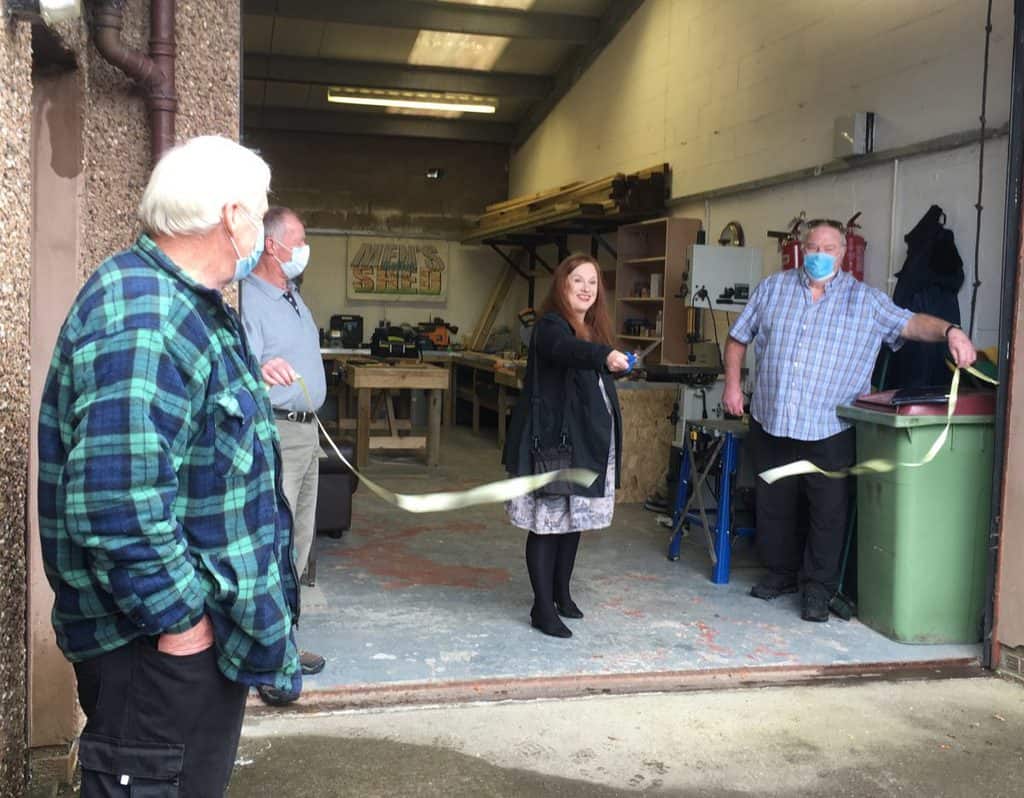 NEW MOFFAT MEN’S SHED OFFICIALLY OPENS NEW MOFFAT MEN’S SHED OFFICIALLY OPENS