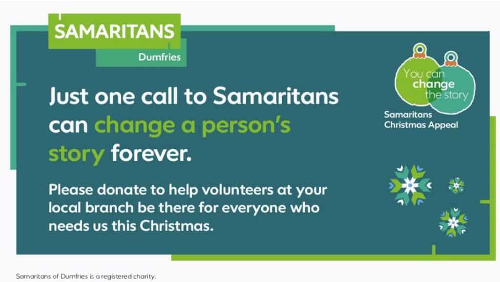 Dumfries Samaritans Launch Christmas Appeal Dumfries Samaritans Launch Christmas Appeal