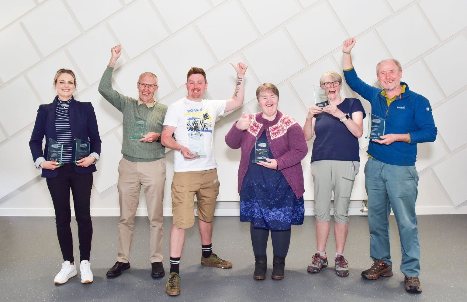 Dumfries and Galloway Flies The Flag at Bikeability Scotland Awards 2023