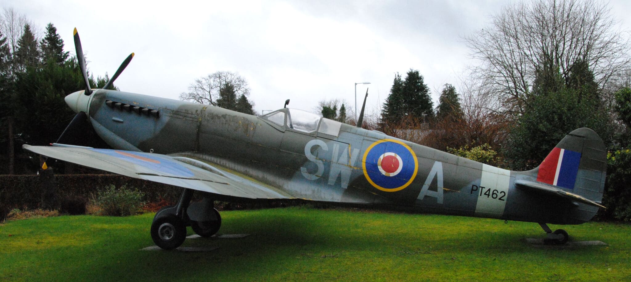Moffat Spitfire Being Moved For All To See